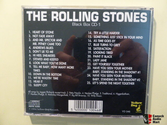 Rolling Stones Black Box 3 CD Set Photo #4950906 - Canuck Audio Mart