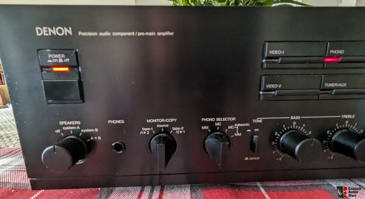Denon PMA-900V 120wpc Integrated Amplifier MM MC Phono Preamp Photo ...