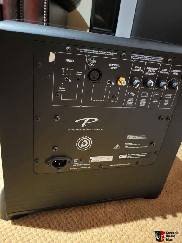 Paradigm Seismic 12 (Subwoofer) Photo #4953481 - US Audio Mart