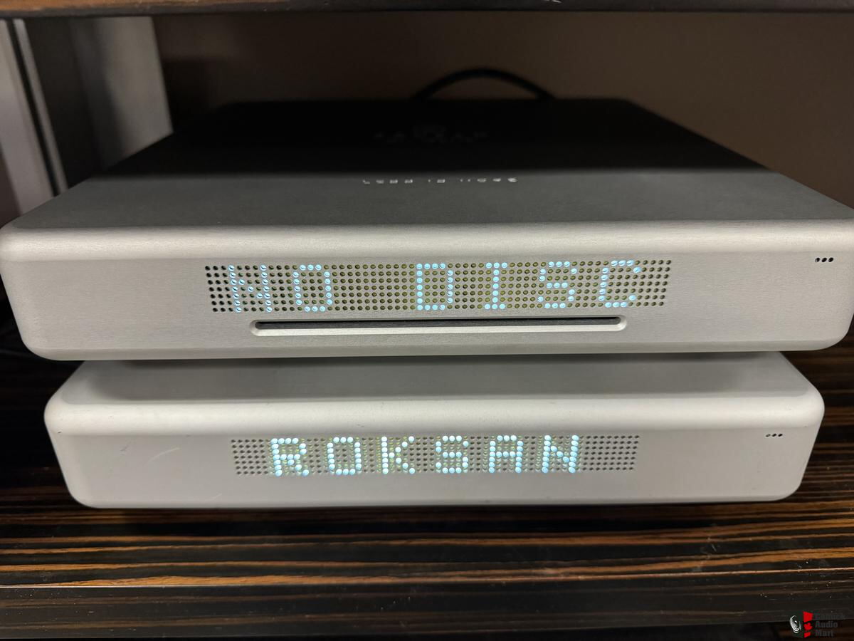 Roksan Oxygen Integrated and CD Player in Silver For Sale - US Audio Mart