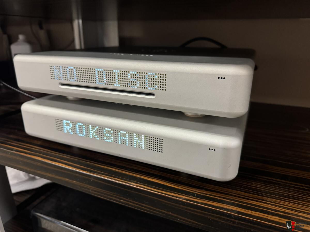 Roksan Oxygen Integrated and CD Player in Silver