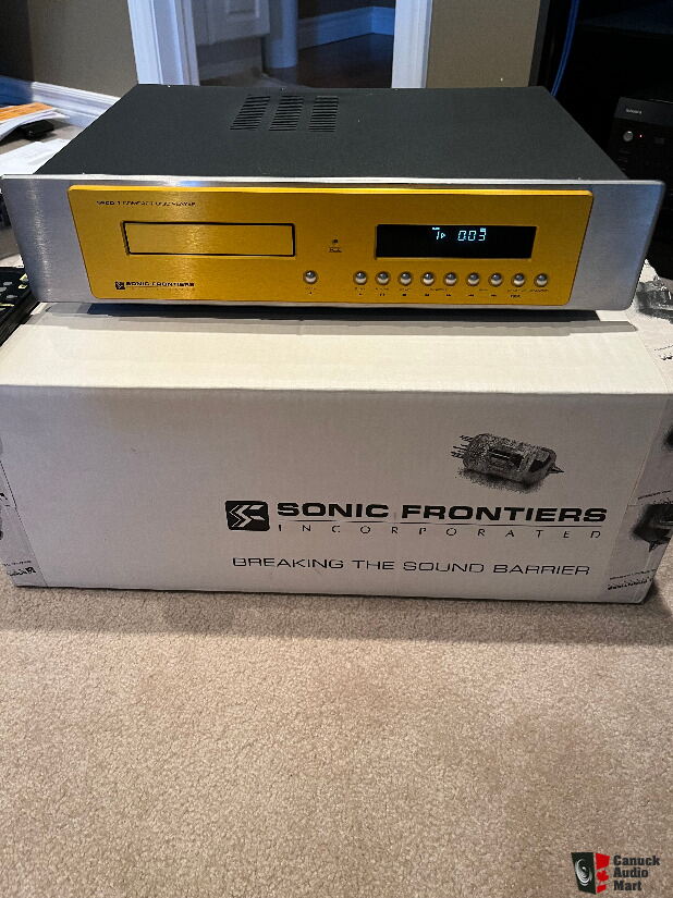 Sonic Frontiers SFCD-1 SE Compact Disc Player Photo #4958597 - Canuck ...