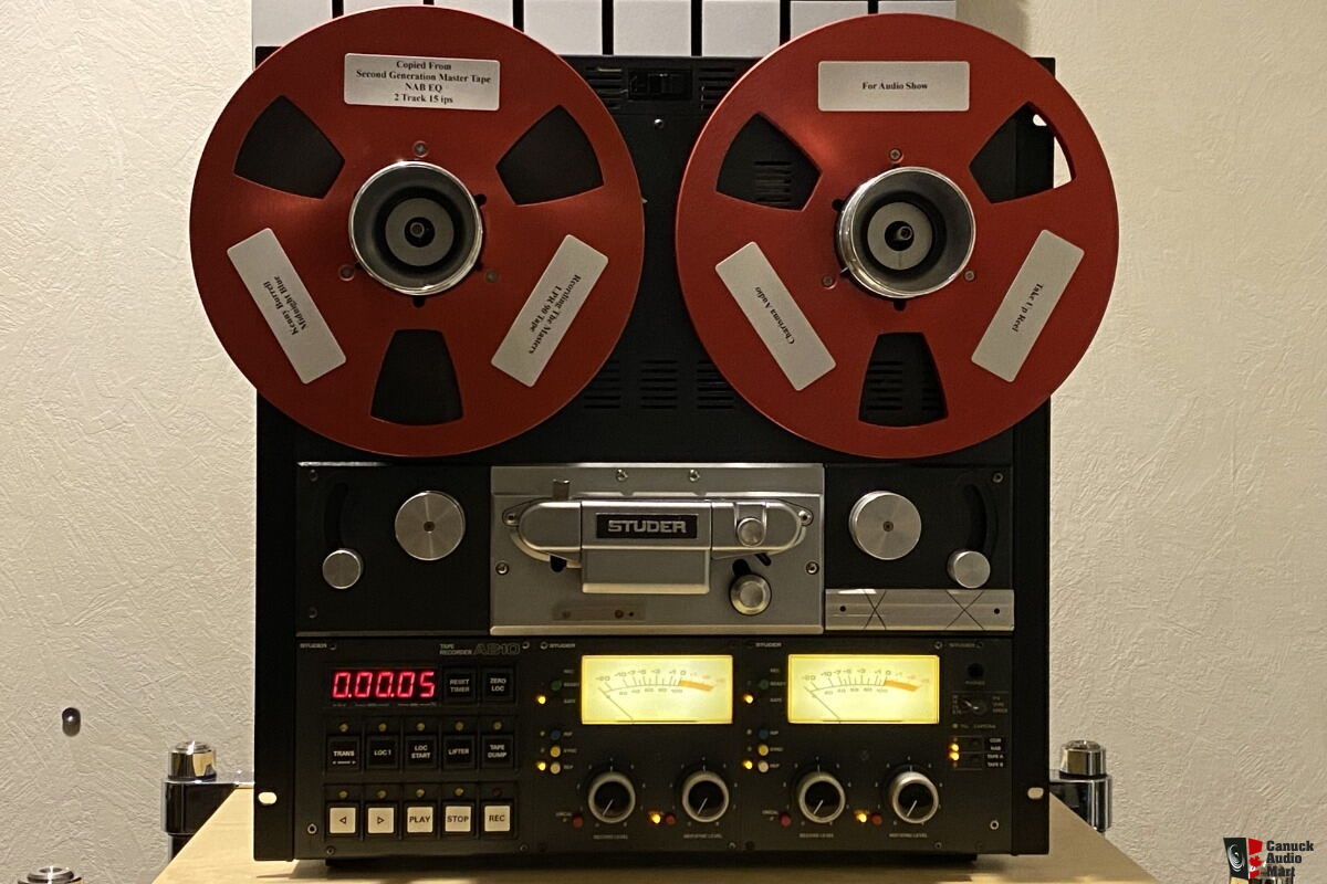 Studer A810 professional open reel recorder - VERY GOOD (SOLD TO COLIN ...