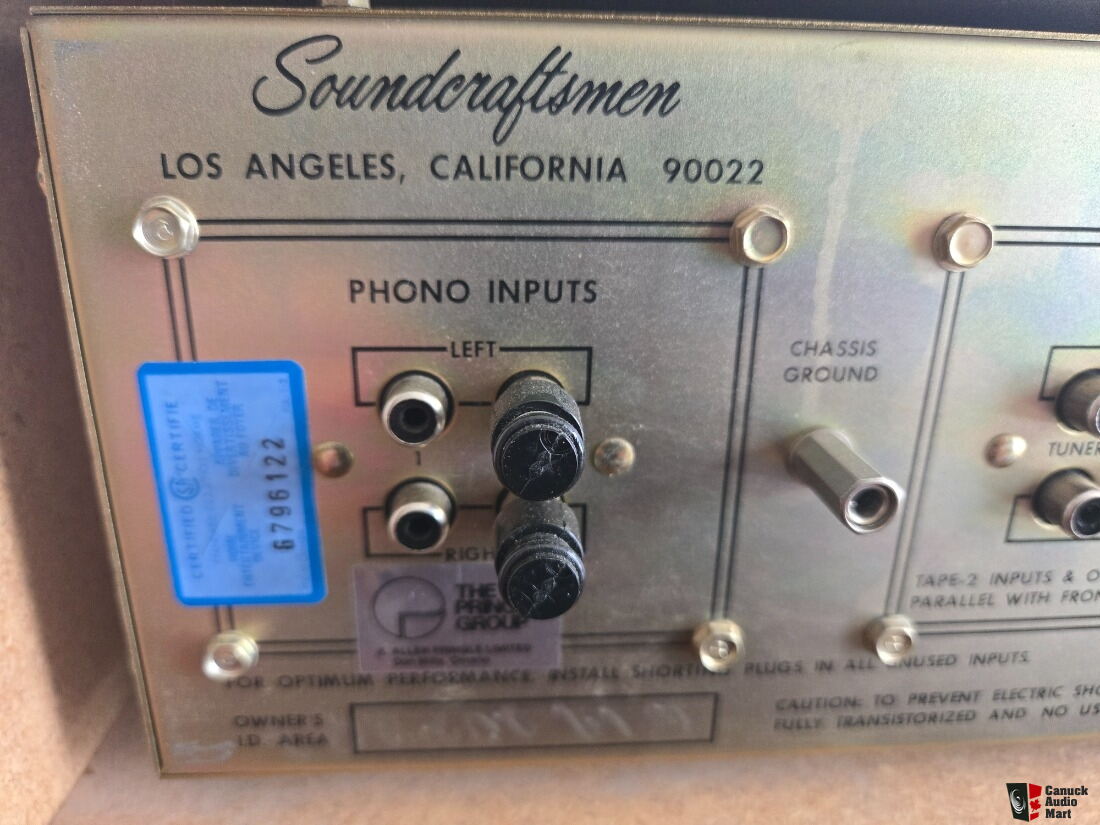 Soundcraftsmen PE2217 Preamp / Equalizer - works perfectly - awesome ...