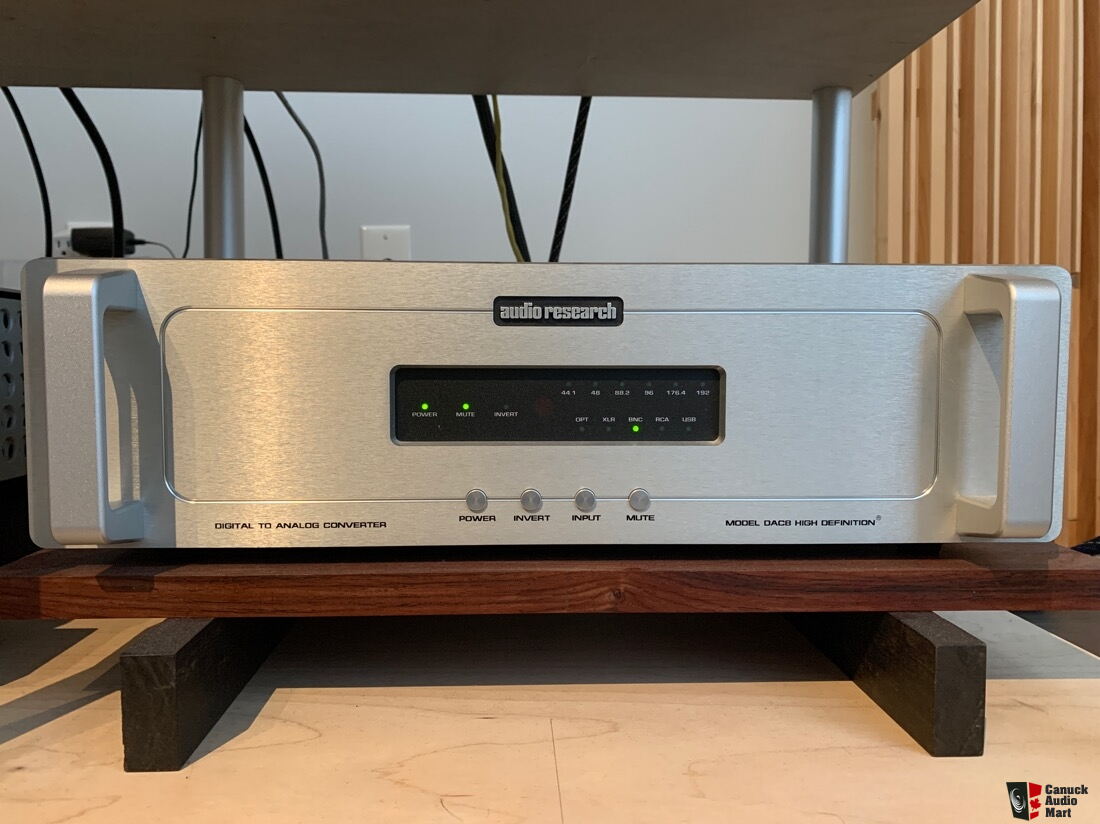Audio Research DAC 8 D/A Converter Mint condition