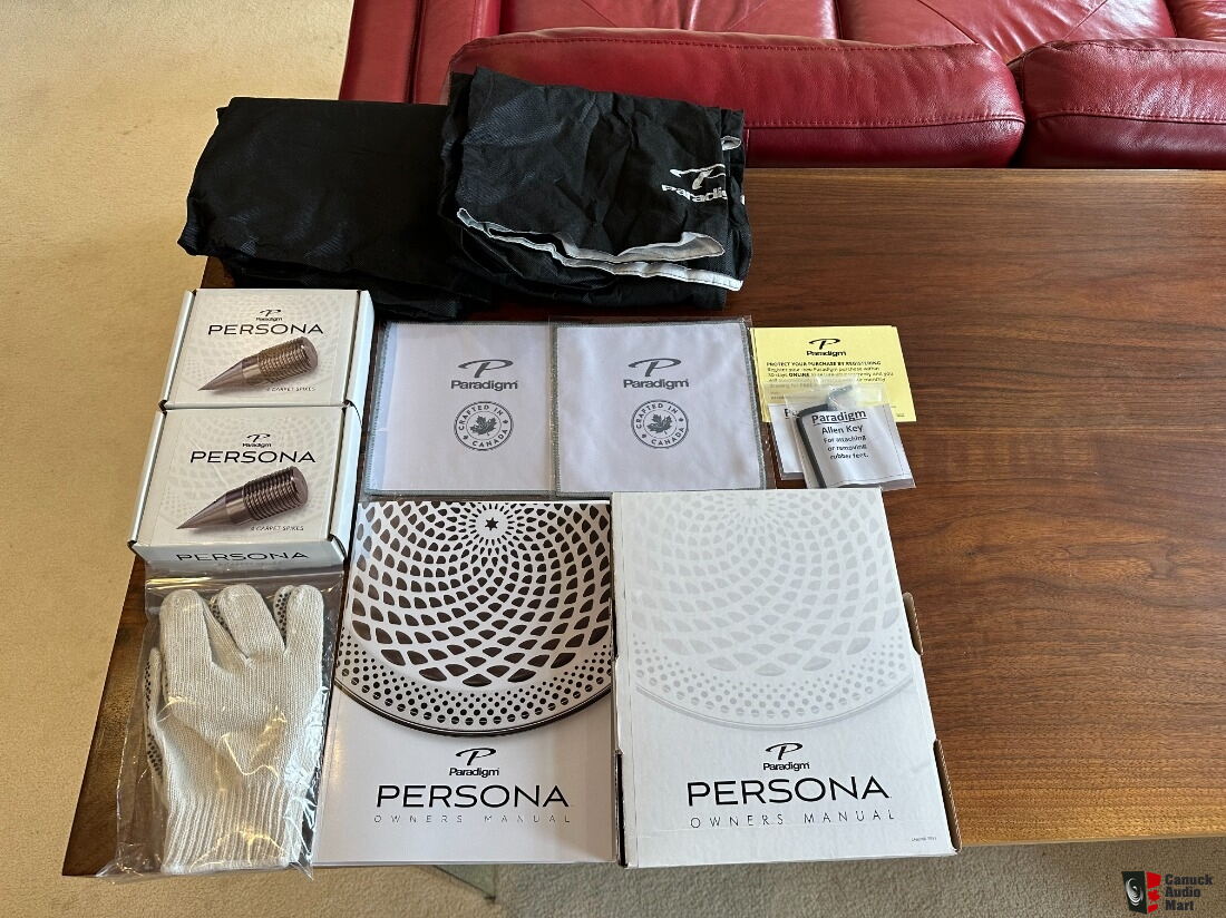 Paradigm Persona 3F Floorstanding Speaker Metallic Silver - Price is ...