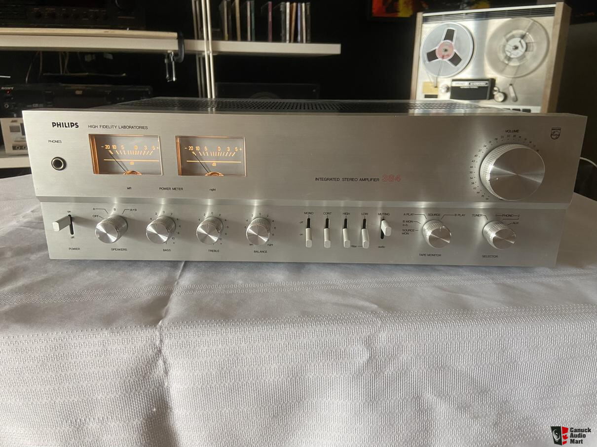 Philips A 384 Integrated Amplifier Photo #4963175 - US Audio Mart