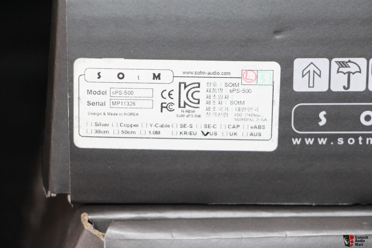 SOtM TX-USB Ultra USB regenerator and SPS-500 SE power supply ...