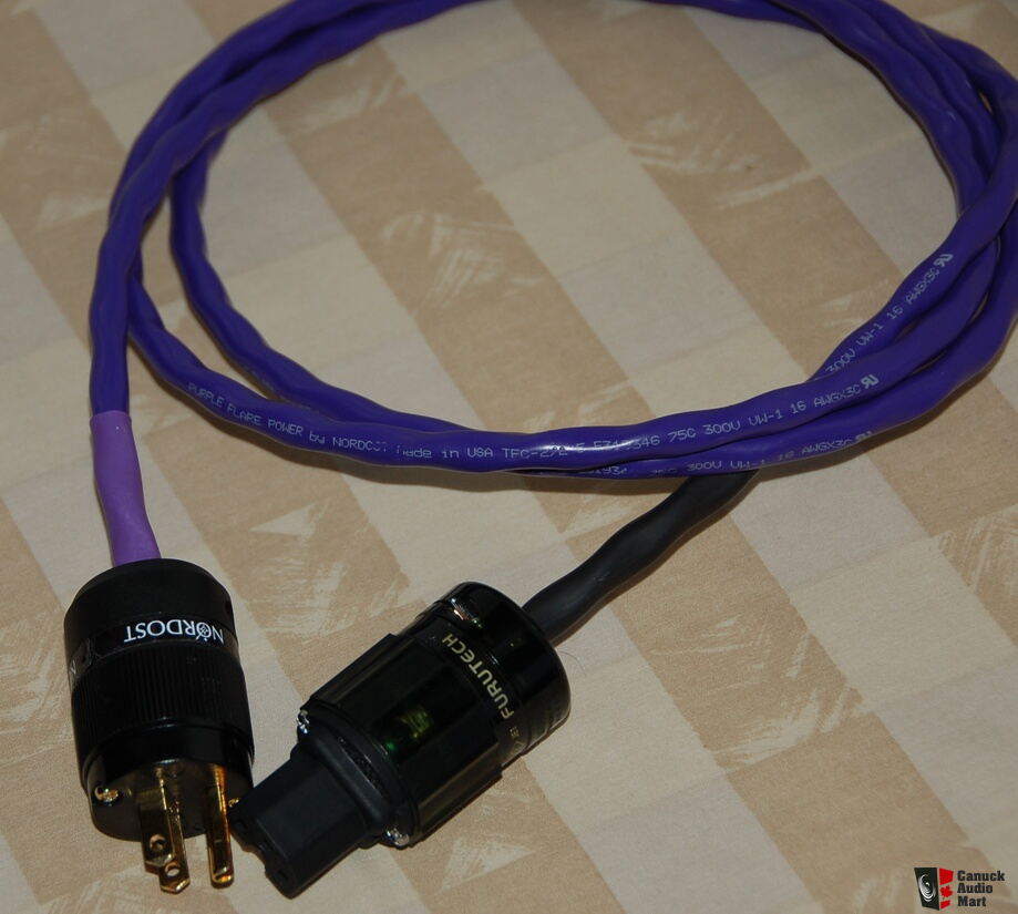 Shunyata Copperhead, GutWire AC, Nordost, Acoustic-Tech, Furutech ...