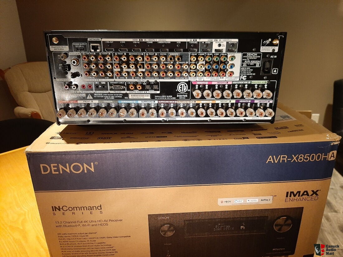 Denon X8500H *With 8k HDMI Upgrade Photo #4967618 - Canuck Audio Mart