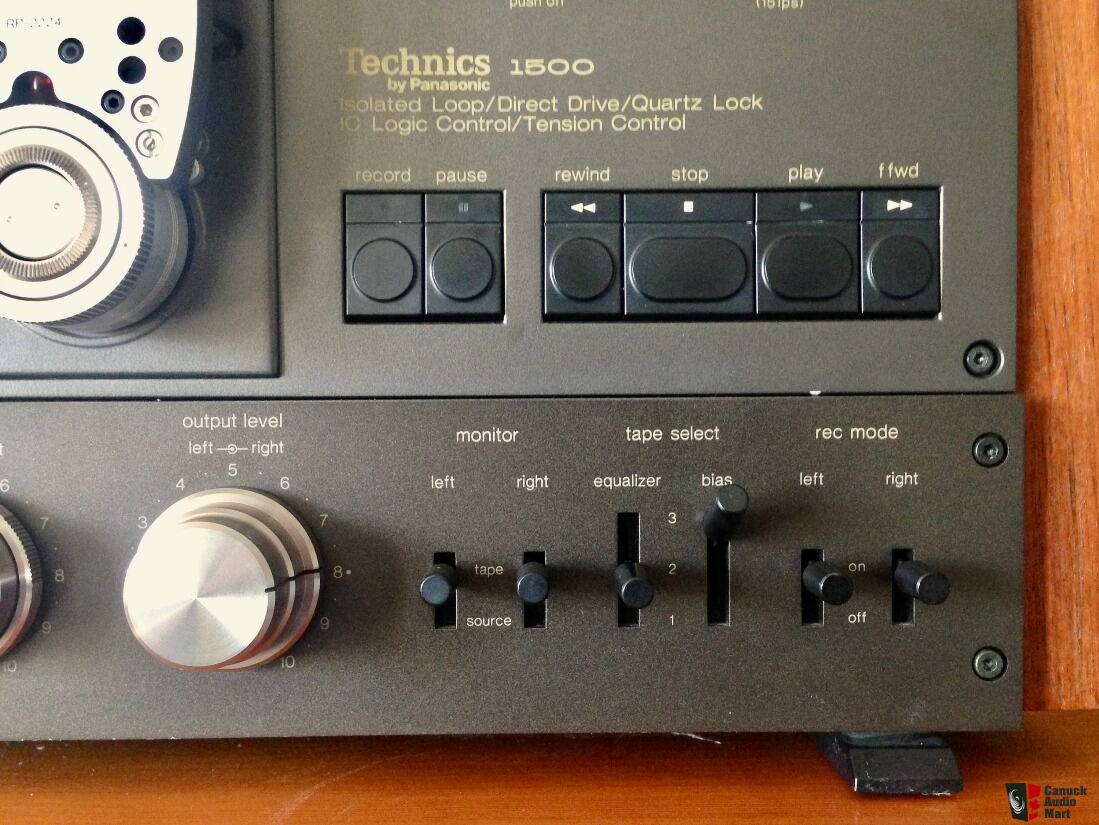 Technics RS-1500US reel to reel deck - exc+ cond