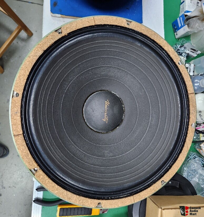 University Loudspeakers 15-inch (Alnico) vintage woofer Model C15W ...