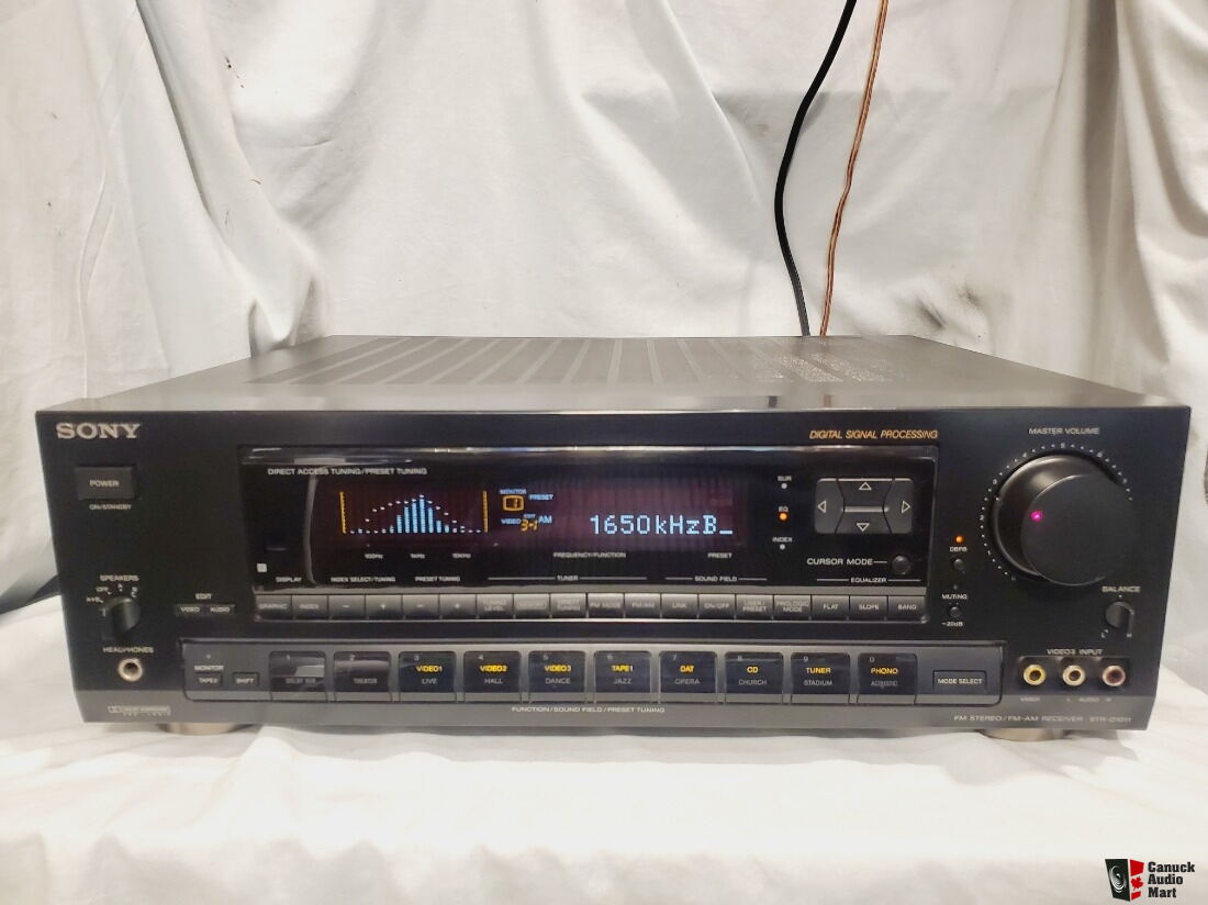 Sony STR-D1011S FM Stereo AM FM Receiver For Sale - Canuck Audio Mart