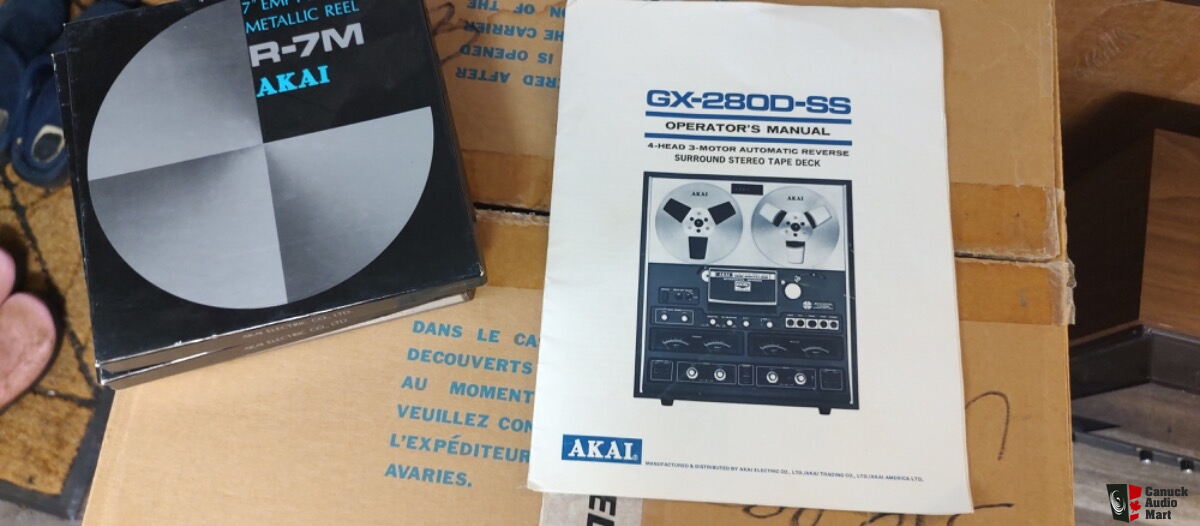 Akai Quad GX 280D ss Photo #4971482 - US Audio Mart