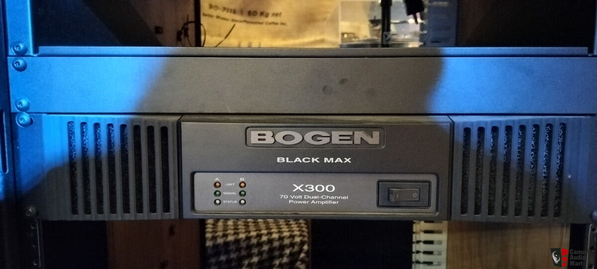 2, Like new Bogen Black Max 300 For Sale - Canuck Audio Mart