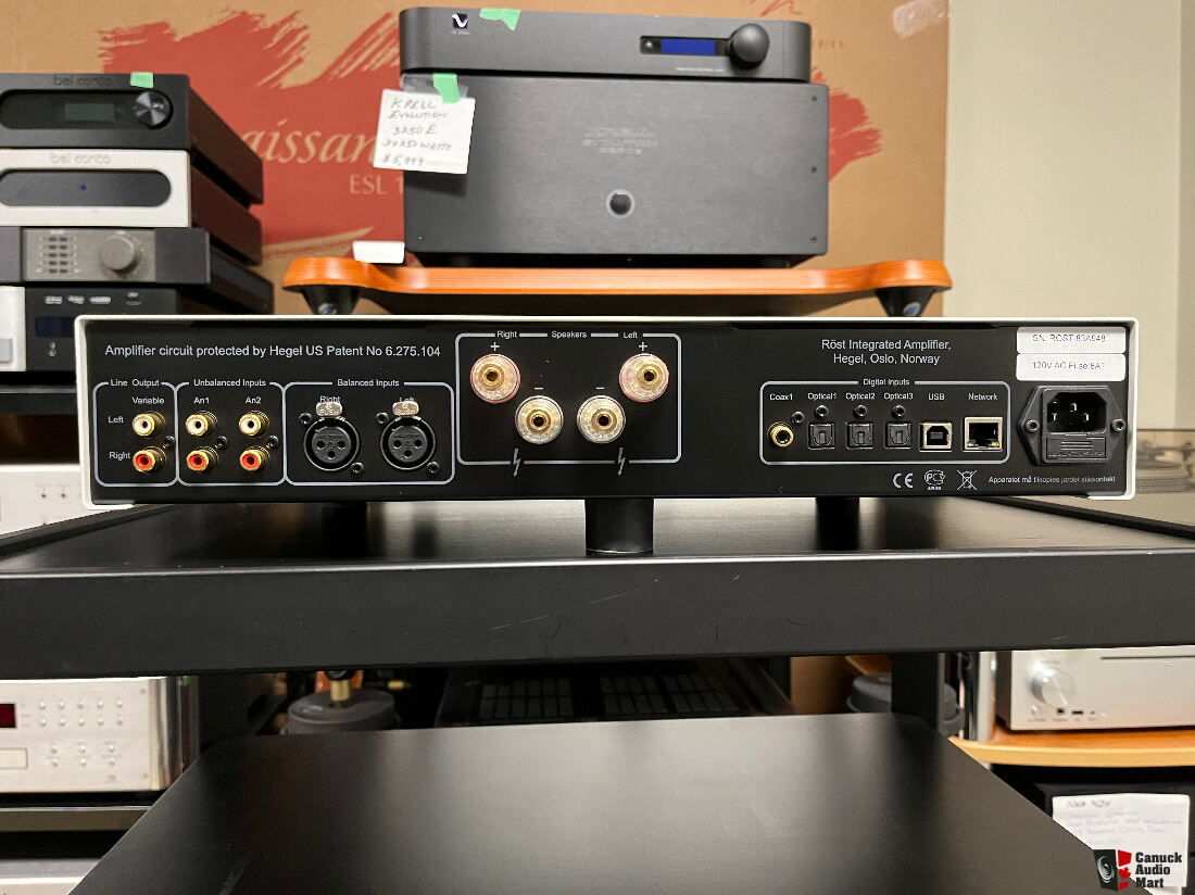 Hegel ROST Integrated amp. Superb Buy! Photo #4972728 - Canuck Audio Mart