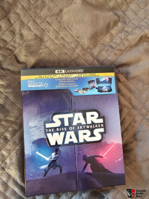 Star Wars Rise of Skywalker 4k Collectors Edition Box Set For Sale - US ...