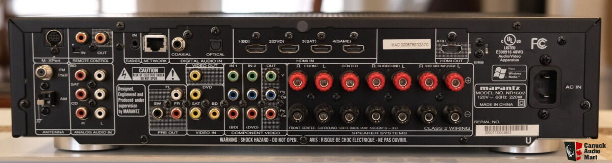 Marantz NR1602 7.1 AV Receiver Photo #4976926 - US Audio Mart