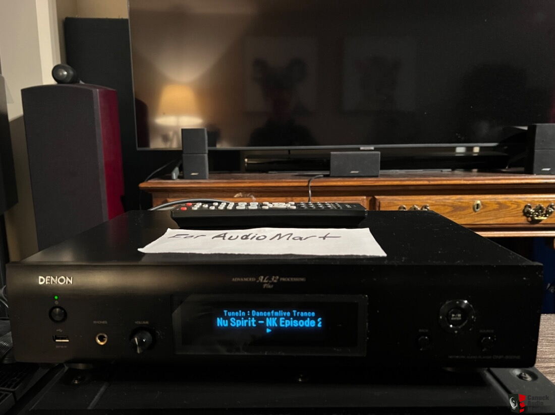 Denon DNP-800NE Streaming music player with Wi-Fi, and Bluetooth Apple ...