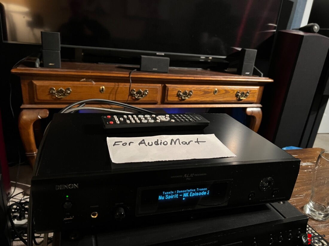 Denon DNP-800NE Streaming music player with Wi-Fi, and Bluetooth Apple ...