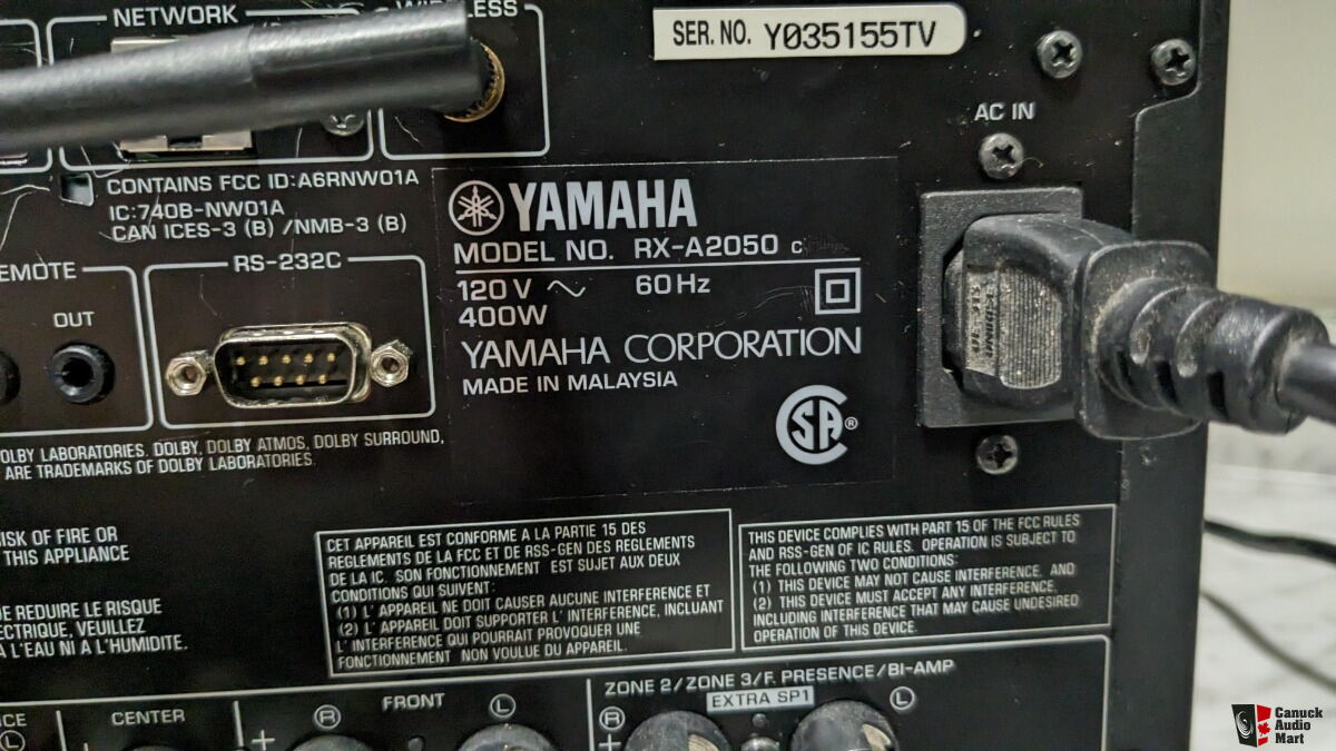 Yamaha rx-a2050 9.2ch Photo #4979327 - Canuck Audio Mart
