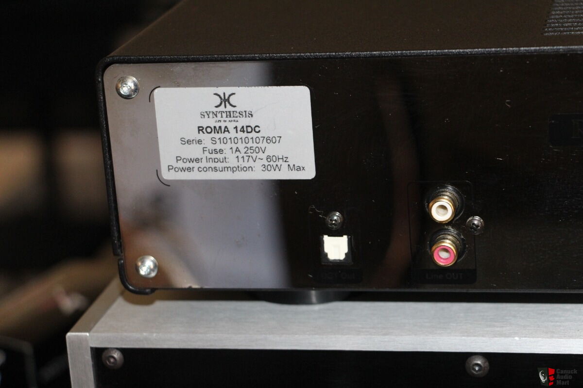 Synthesis Roma 14DC tubed CD player