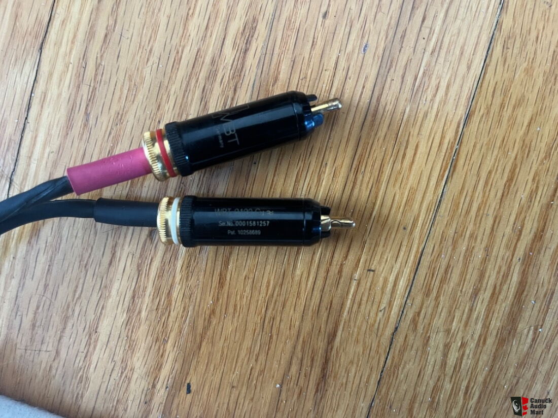 Turntable cable high quality Photo #4981638 - Canuck Audio Mart