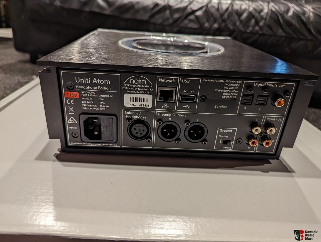 Naim Audio Uniti Atom HE (Headphone Edition) - LNIB Photo #4981815 ...