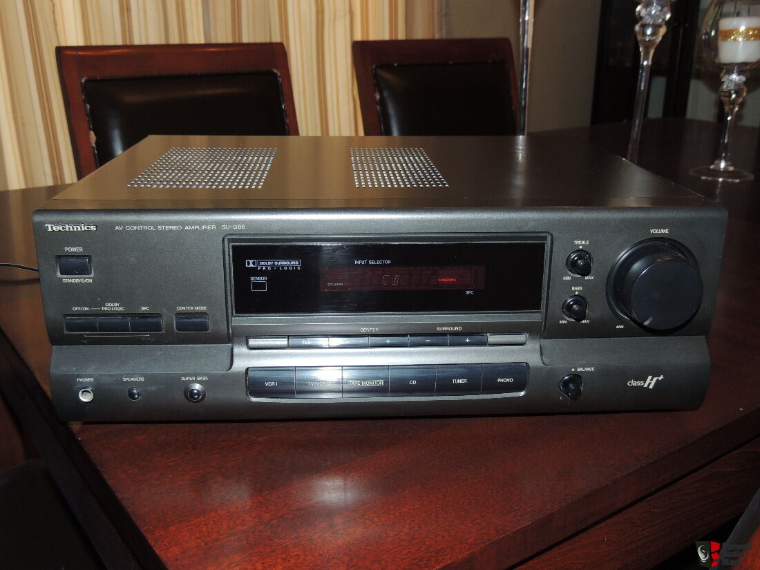 Technics SU-G86 Integrated Amplifier- 120 watt/rms ch, includes ...