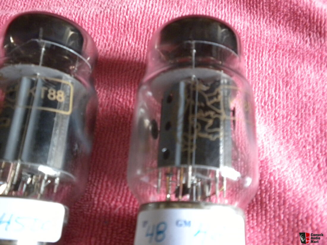 KT 88 tubes JJ,Electro Harmonics, Golden Dragon Photo #4985294 - Canuck ...