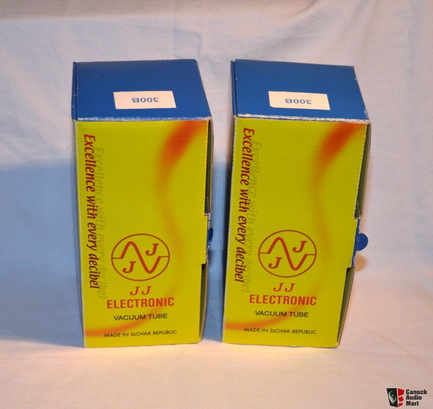 Pair of 300B Tubes from JJ Electronic For Sale - Canuck Audio Mart
