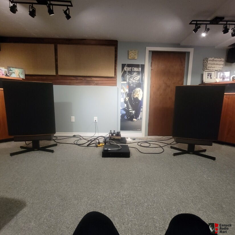 Quad 63 Speakers w/Quadpod stands and original boxes Photo #4989108 ...
