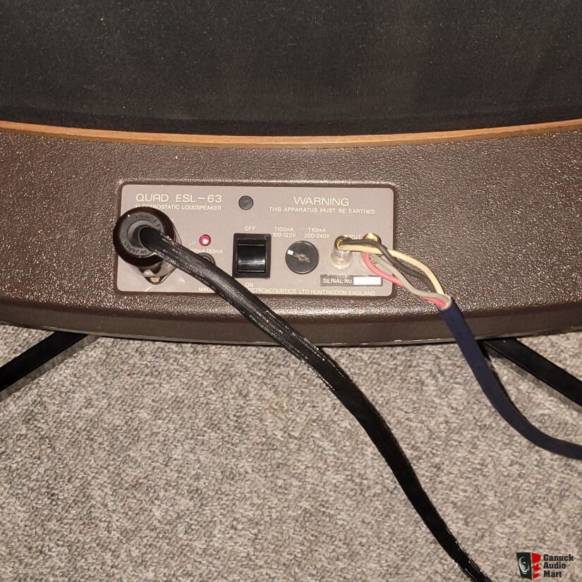 Quad 63 Speakers w/Quadpod stands and original boxes Photo #4989109 ...