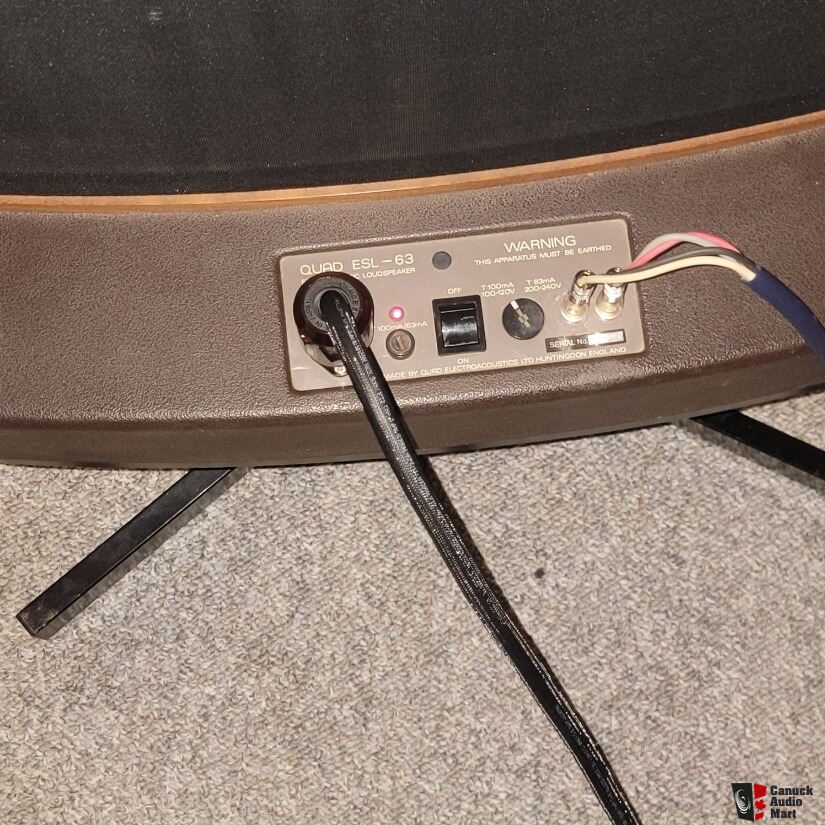 Quad 63 Speakers w/Quadpod stands and original boxes Photo #4989109 ...