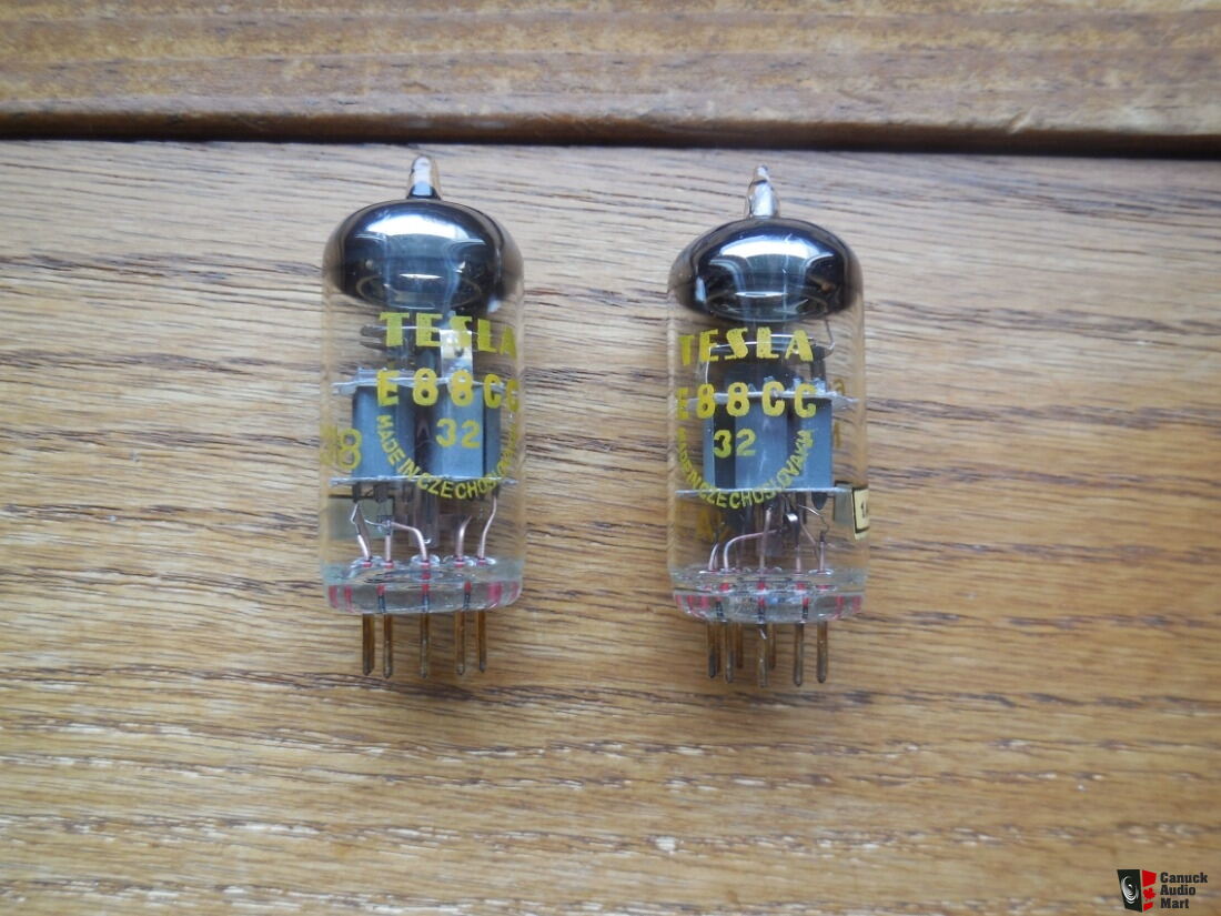 Matched pair Tesla E88CC /6922 tubes For Sale - US Audio Mart