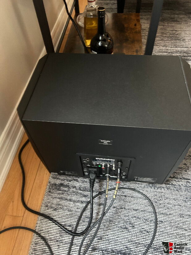 Dynaudio 18s - just purchased brand new two weeks ago - made in Denmark ...