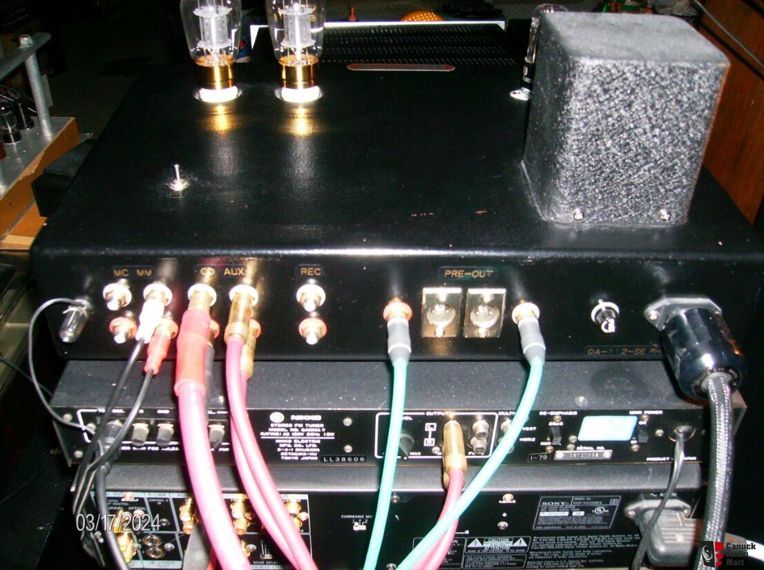 Space-tech Labs QA-112-SE Tube Preamp w/ss P-001 MM/MC Phono SALE ...