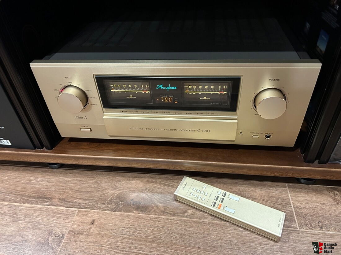 Accuphase E-650 Class A - MINT