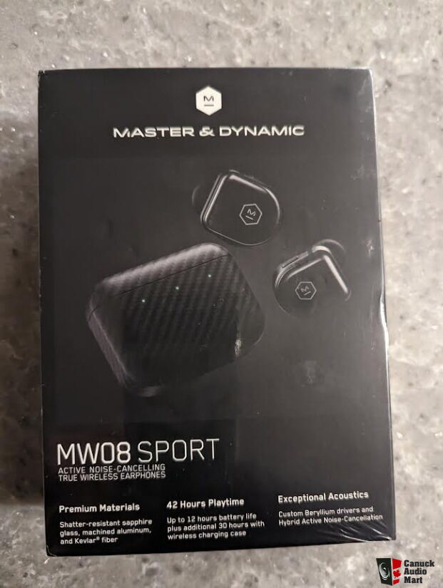 Brand New Master and Dynamics MWO8 Sport Wireless Bluetooth earbuds ...