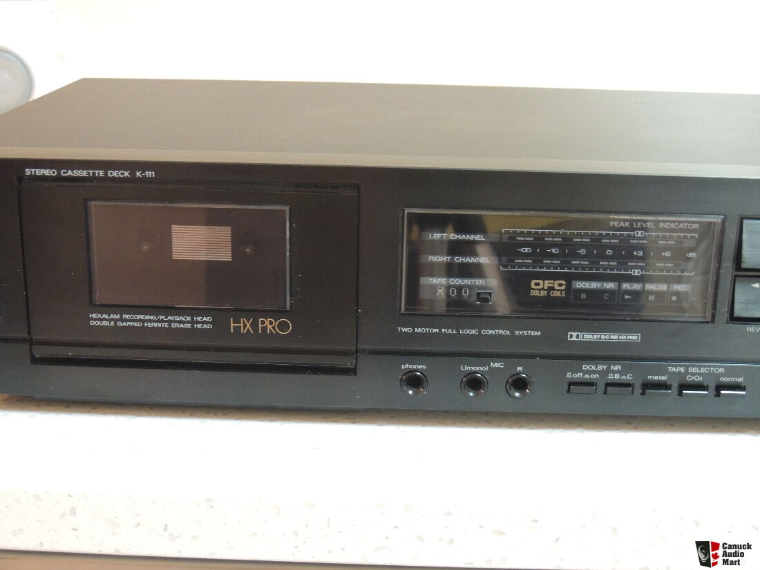Luxman K-111 Cassette Deck-Dolby B,C,HX-Pro, 2 Motor Full Logic Photo ...