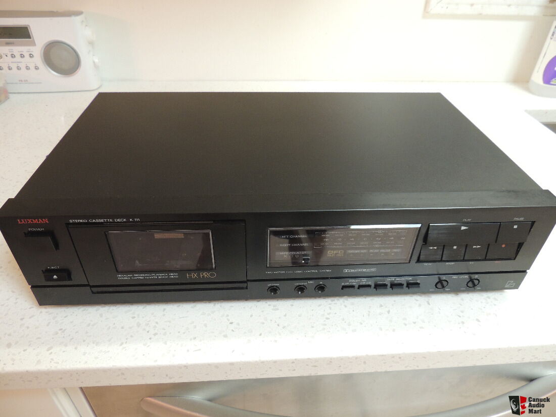 Luxman K-111 Cassette Deck-Dolby B,C,HX-Pro, 2 Motor Full Logic Photo ...