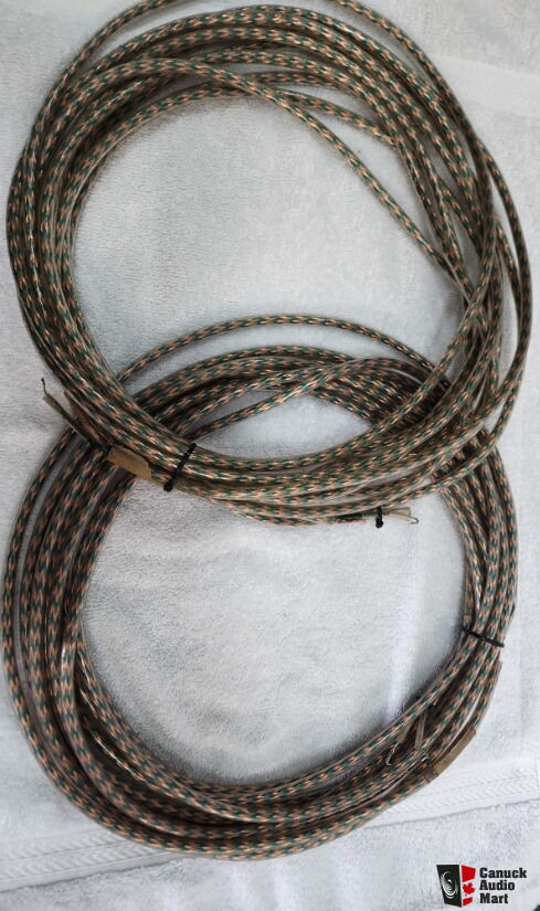 POLK/Monitor Vintage Cobra Cables LITZ Cooper & Green (Round Speaker ...