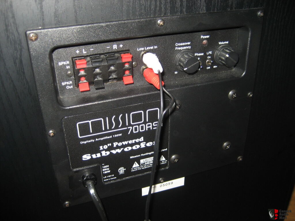 Mission 700asi powered subwoofer Photo #500034 - Canuck Audio Mart