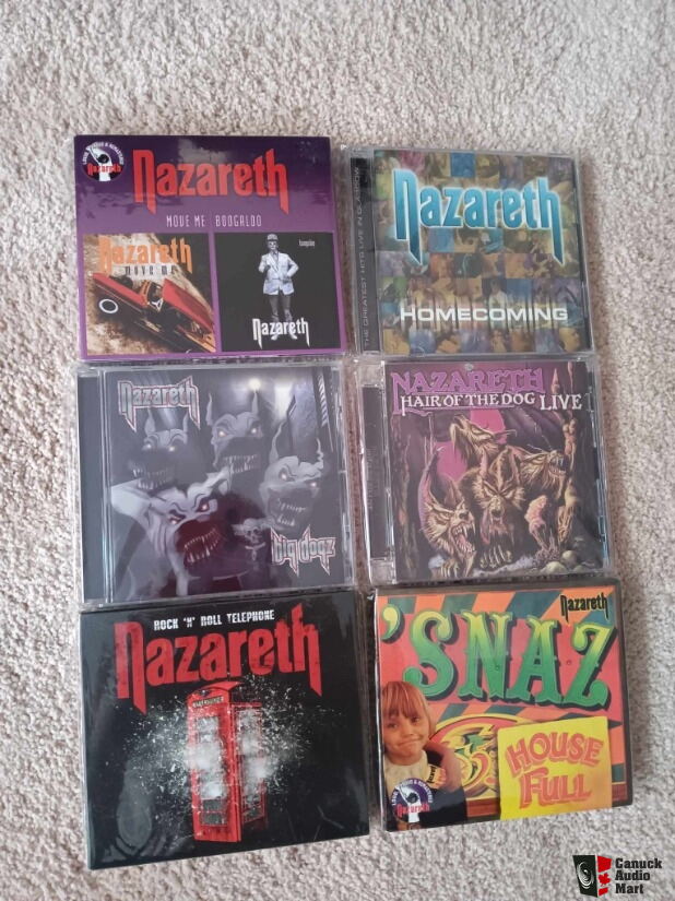 Nazareth Rare Cds ! Various ! Titles ! For Sale - Canuck Audio Mart