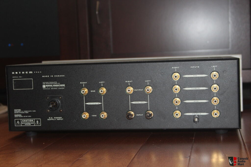 Anthem Pre1 tubed preamp with phono sale pending Photo #500292 - US ...