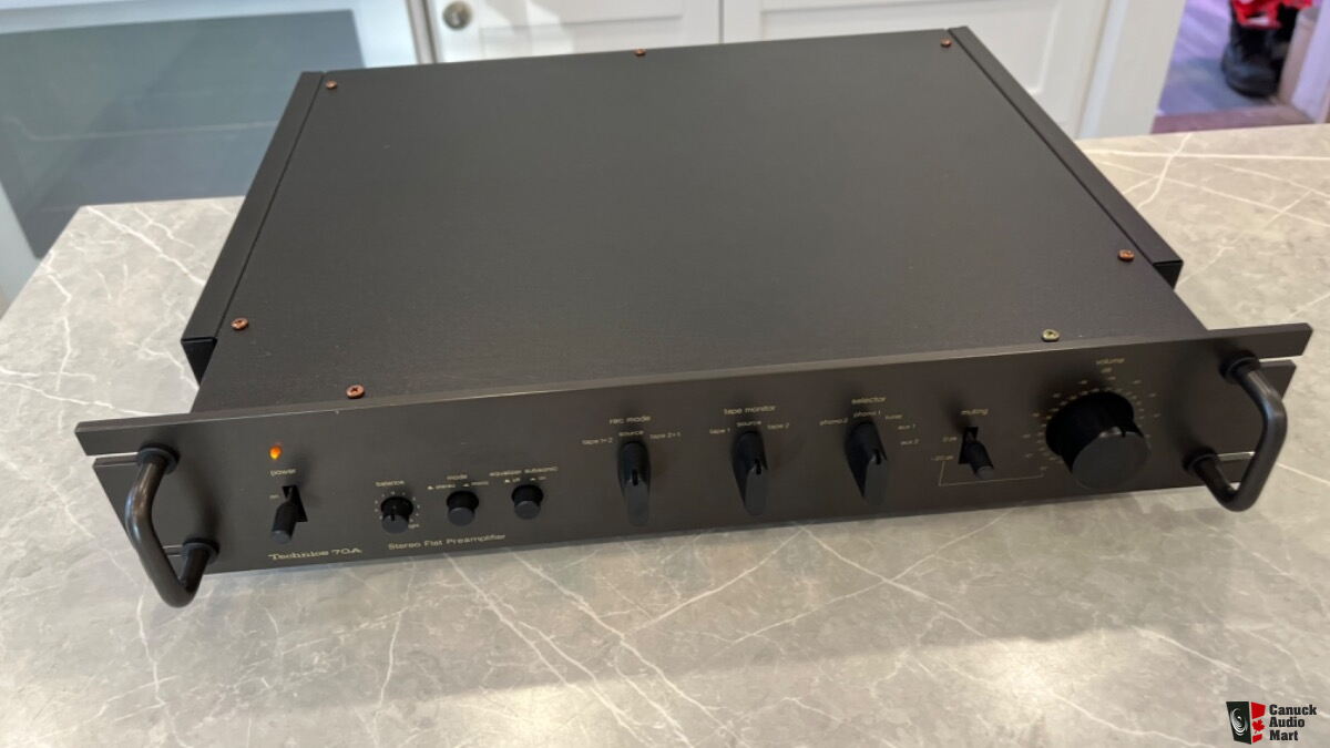 Technics SU-9070 70A flat hi-fi preamplifier,,nice free canada shipping ...