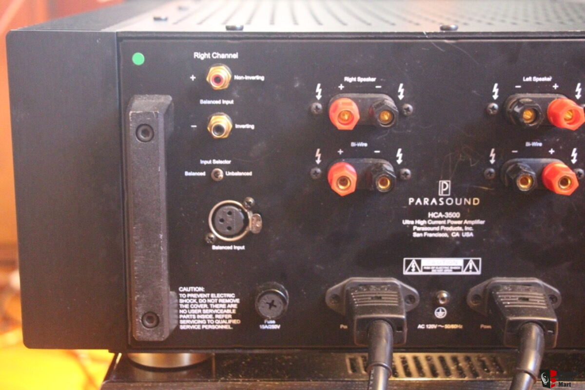 Parasound HCA-3500, 350/500/W/CHANNEL Photo #5004939 - Canuck Audio Mart