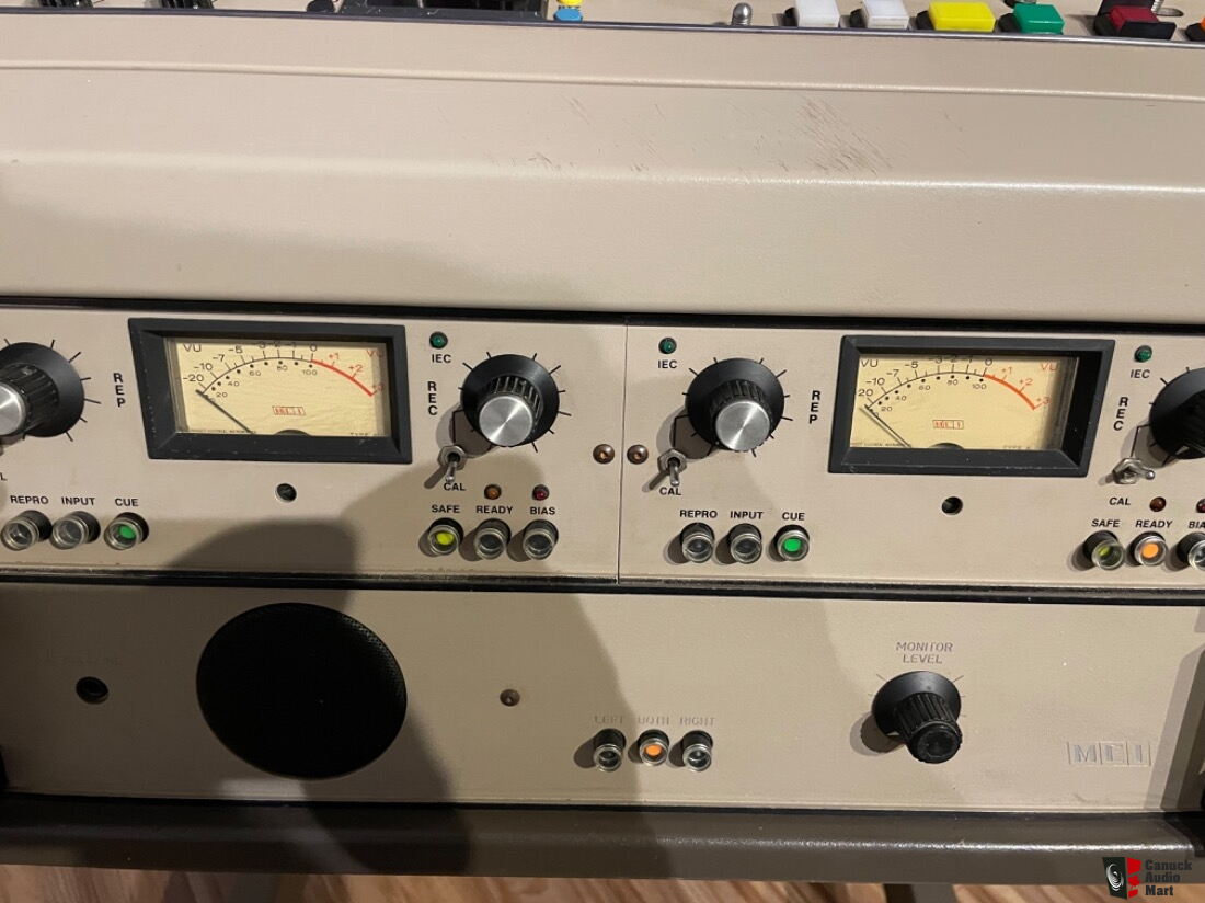 Rarest RTR MCI JH110 1/4" two-track tape machine Reduce Photo #5005610 ...