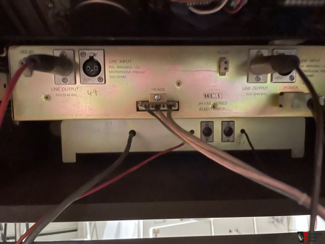 Rarest RTR MCI JH110 1/4" two-track tape machine Reduce Photo #5005614 ...