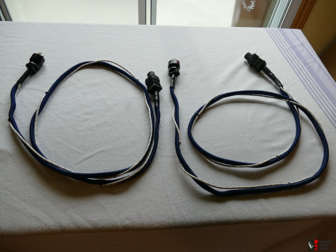 Pair of power cables by YAMAMURA-ART ( 2 meters long) FREE shipping ...